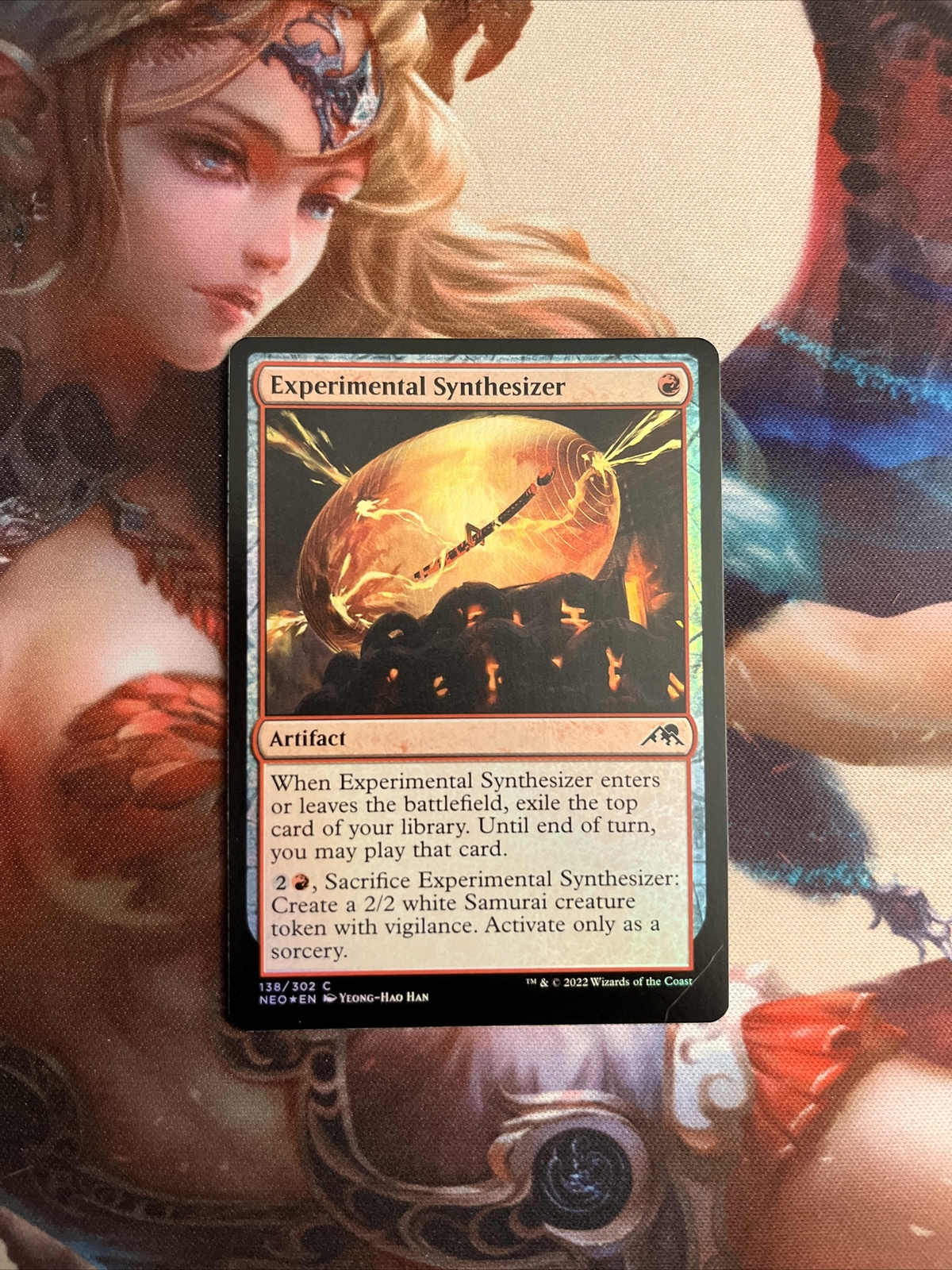 Experimental Synthesizer | Foil | NM | Kamigawa Neon Dynasty | MTG | eBay