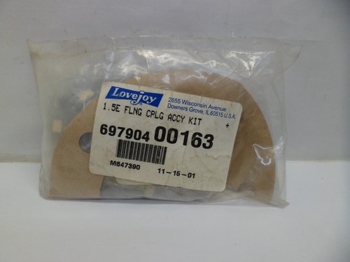 LOVEJOY 69790400163 1.5E FLNG CPLG ACCY KIT N.O.S. | eBay