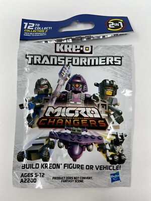 Transformers Kreo VEHICON Kre-O Micro Changers Mini Figure 2 in 1 Kit ...