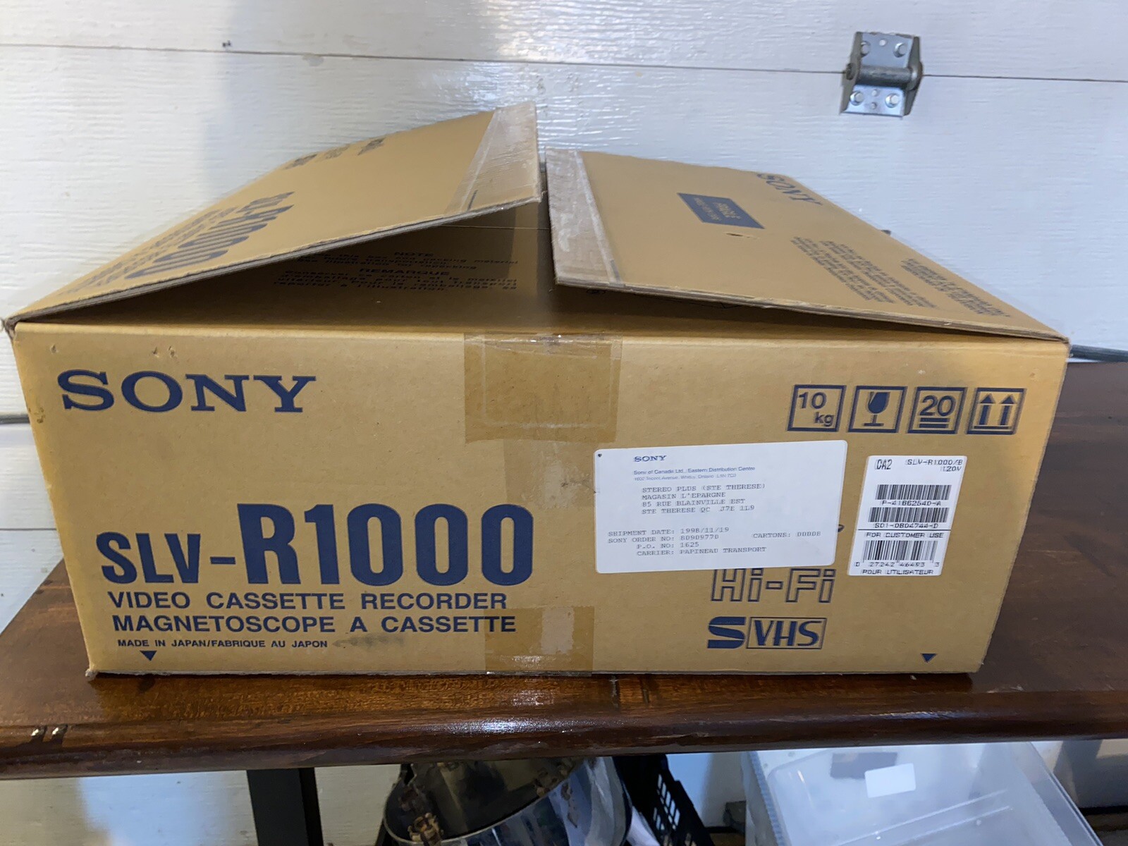 Sony SLV-R1000 S-VHS VCR for sale online | eBay