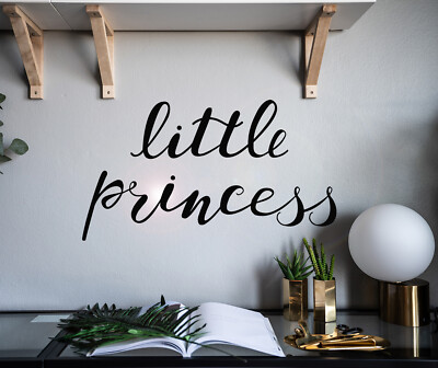 Vinyl Wall Decal Little Princess Girl Baby Room Stickers 22.5 in x 12.5 ...