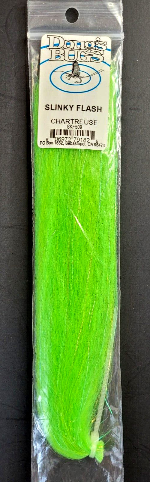Slinky Flash - Doug's Bugs - Slinky Blend - CHARTREUSE Fly Tying ...