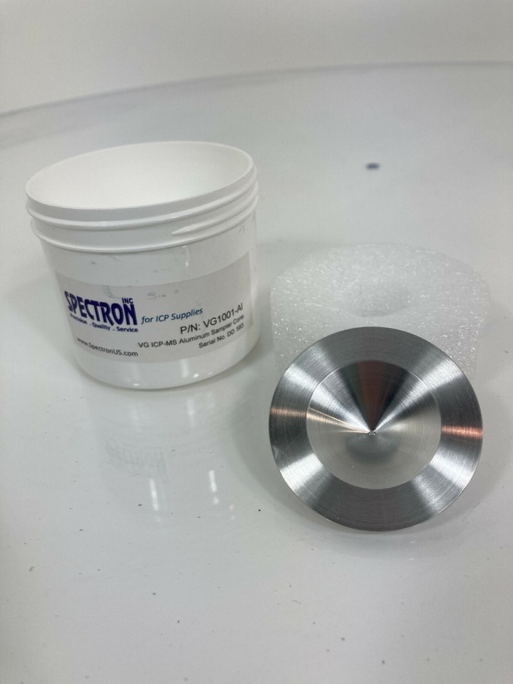 Spectron Aluminum Sampler Cone 10001 Thermo X-Series VG1001-Al, VG ICP ...