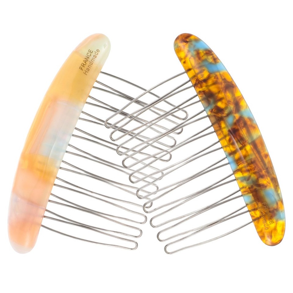 2 Pcs Decorative Hair Comb Side Combs for Women Bangs Insert ...