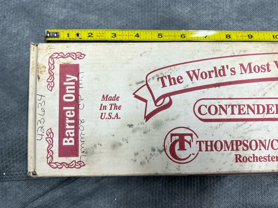 Thompson Center Arms Contender Encore Barrel Box Only Vintage TC | eBay