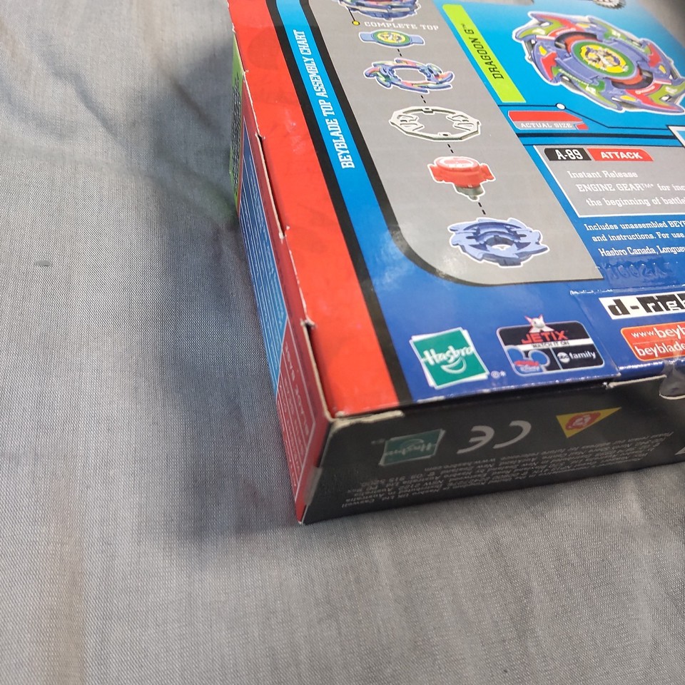 A-89 Dragoon G (Galaxy) Blue Metallic ver. - HASBRO Beyblade G ...