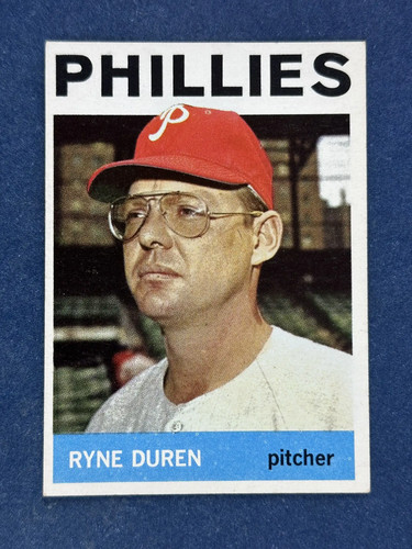 1964 Topps #173 Ryne Duren Philadelphia Phillies EX | eBay