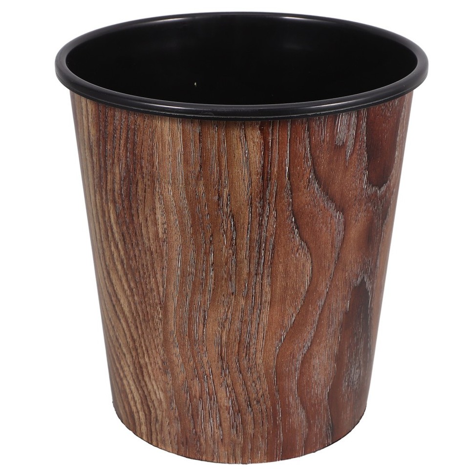 Bedroom Trash Can Decorative Waste Paper Basket Living Garbage Bathroom ...