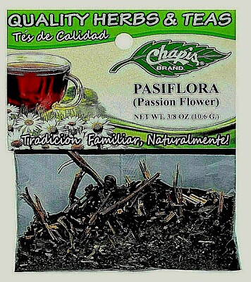 CHAPIS HIERBAS HERBS PASIFLORA Net Wt. 3/8 oz. (10.6g) 3,6,12 Packs | eBay
