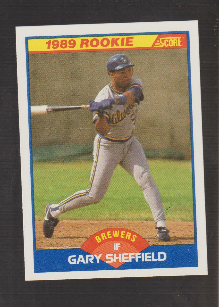 1989 Score #625 Gary Sheffield rookie card, Los Angeles Dodgers | eBay
