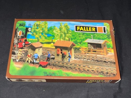 Vintage Faller HO Scale B-140 Model Railroad Trackside Sheds Building ...