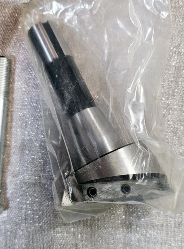 Micro Mark Fly Cutter Holder R8 2-1/2" with 3/8" x 3 Bit Fitted India ...