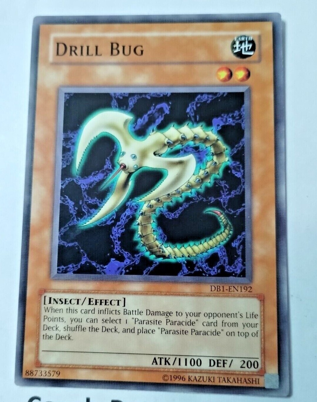 Yu-Gi-Oh Drill Bug Dark Beginnings 1 DB1-EN192 Unlimited Common ...