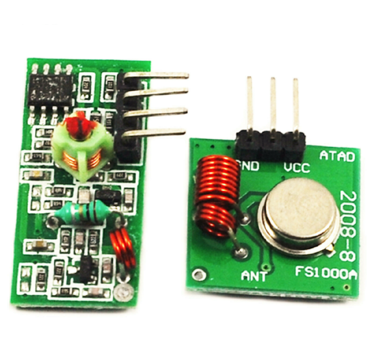 433MHz Wireless Transmitter Receiver Kit for Arduino Uno Raspberry PI ...