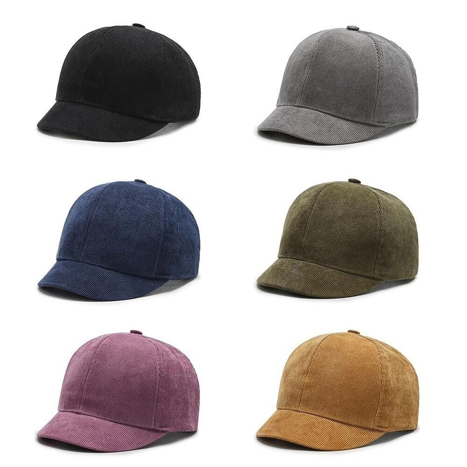 Short Brim Baseball Cap Outdoor Shade Outdoor Visor Cap New Peaked Cap ...