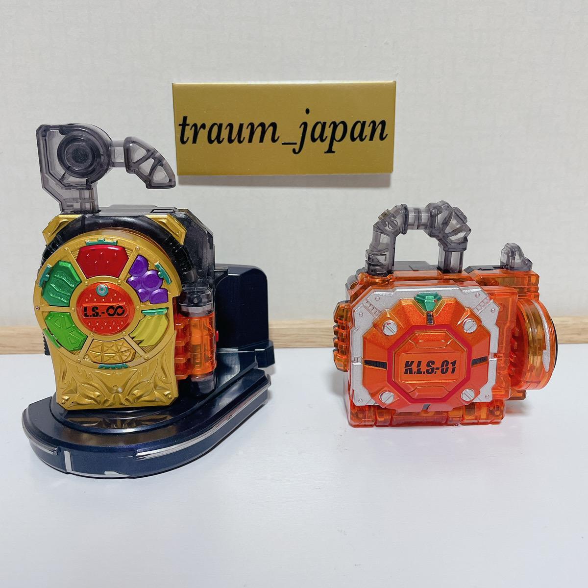 Kamen Rider Gaim DX Kiwami Lock Seed & Lock Seed Kachidoki & Dedicated ...
