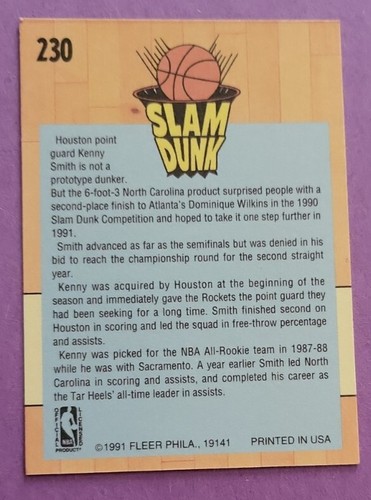1991-92 Fleer - #230 Kenny Smith for sale online | eBay
