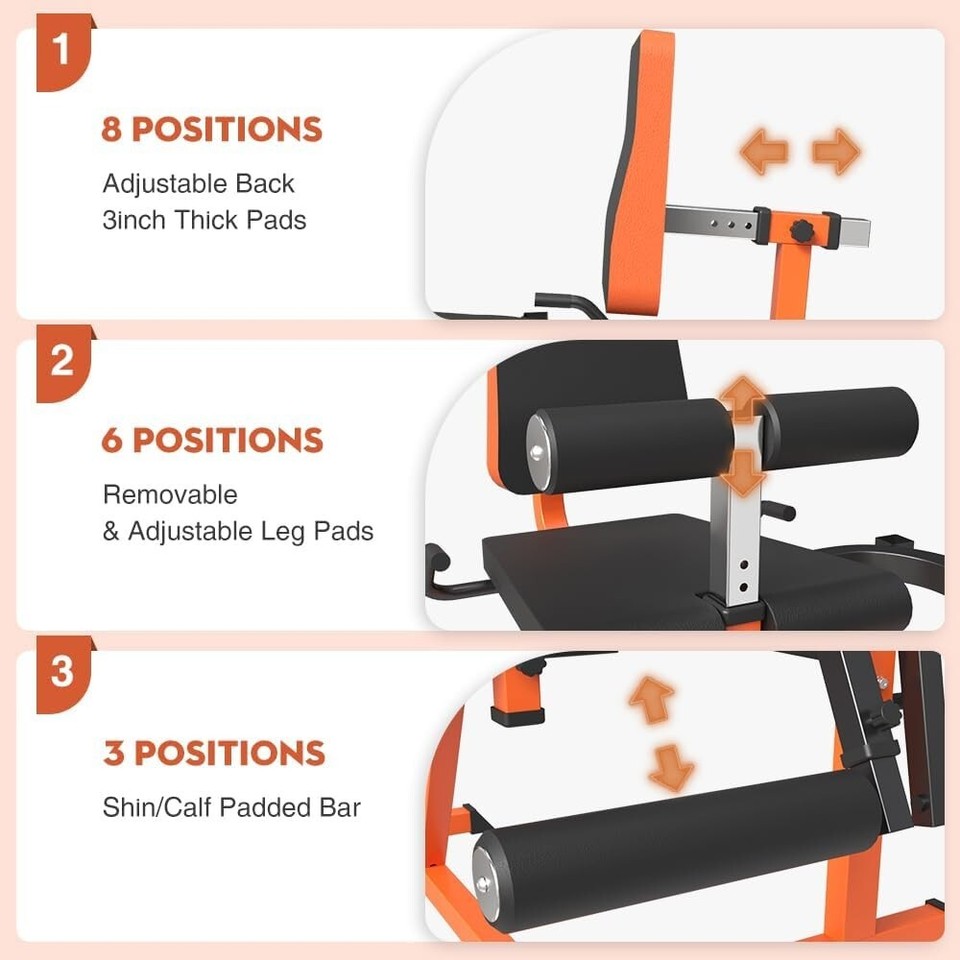 Leg Extension and Curl Machine Lower Body Special Leg Machine Home Gym ...