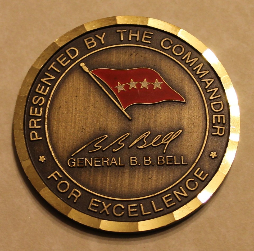 Gen B B Bell Component Command Land Heidelberg Germany Army Challenge ...