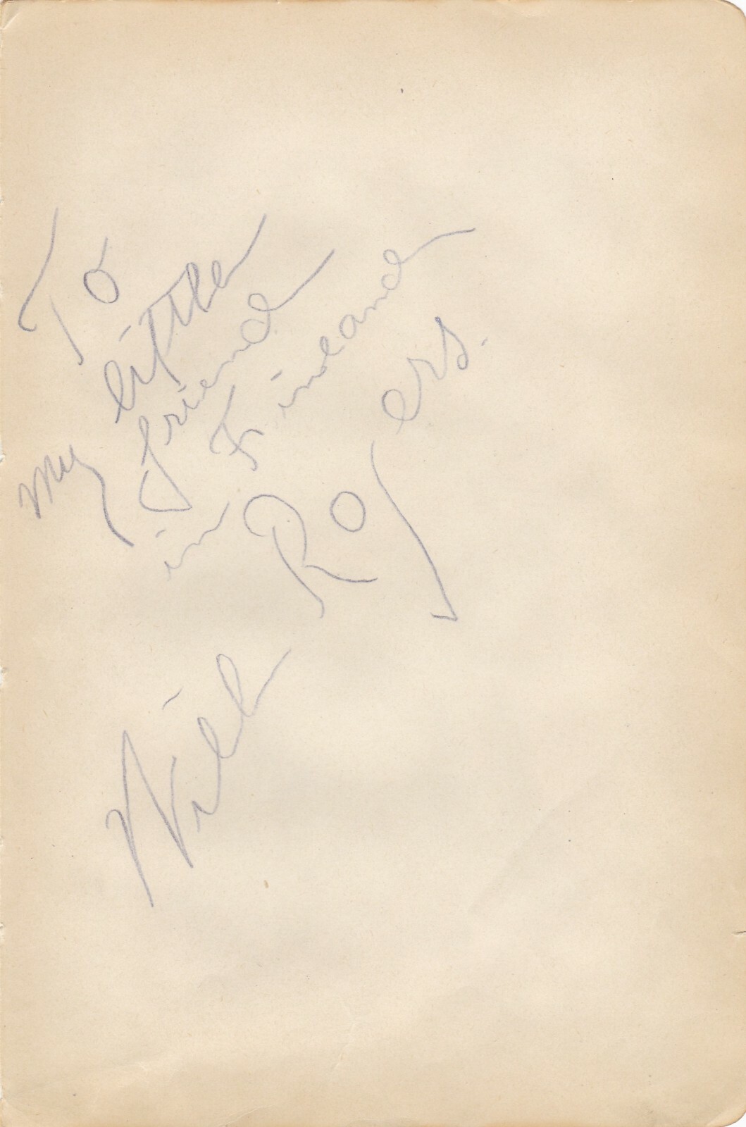 AUTOGRAPH: Will Rogers (1879-1935), Actor & Cowboy, Cherokee, Oklahoma ...