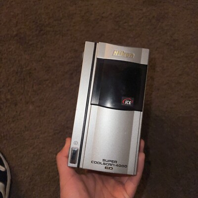 Nikon Super CoolScan 4000 ED Slide & Film Scanner (Powers On No Slide ...