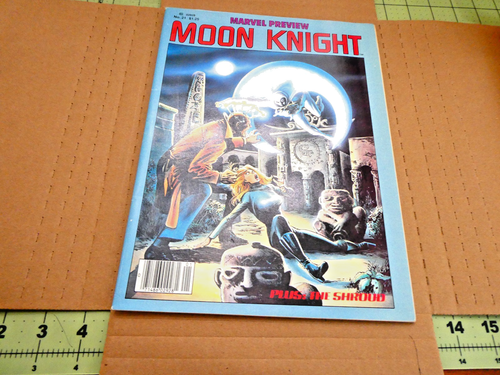 MARVEL PREVIEW 21 - featuring Moon Knight, cover & art by Bill ...
