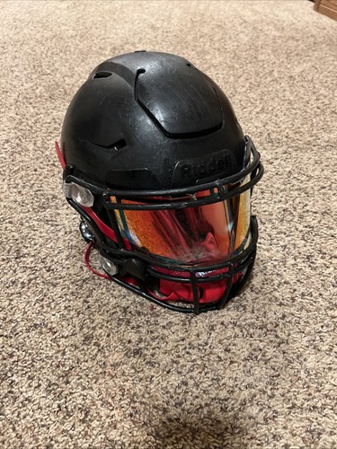 Adult Medium Riddell Speedflex Football Helmet 2024 With Revo Red Visor ...