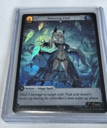 Freezing Hail Frost Dragon Nova Aokami Grand Archive Anime Expo 2025 ...