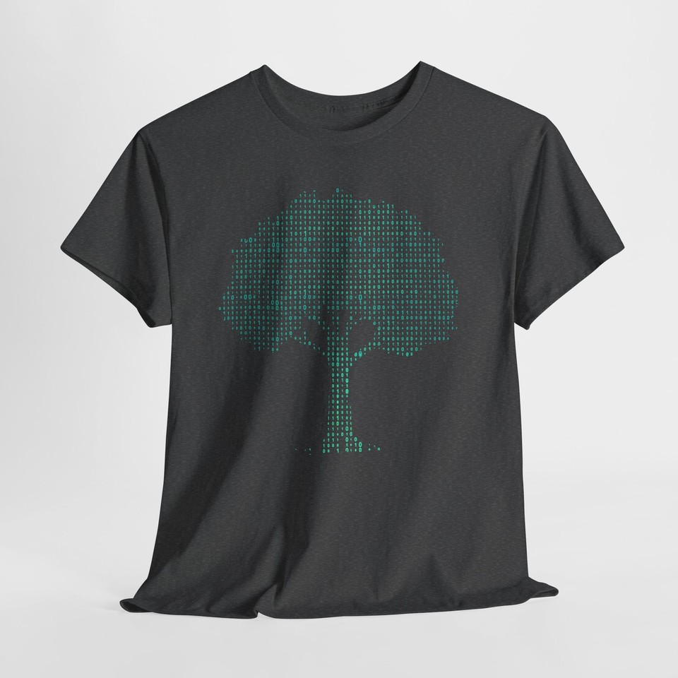 Binary Tree Coding T-Shirt, Programming Lovers Computer Programmer Shirt | eBay