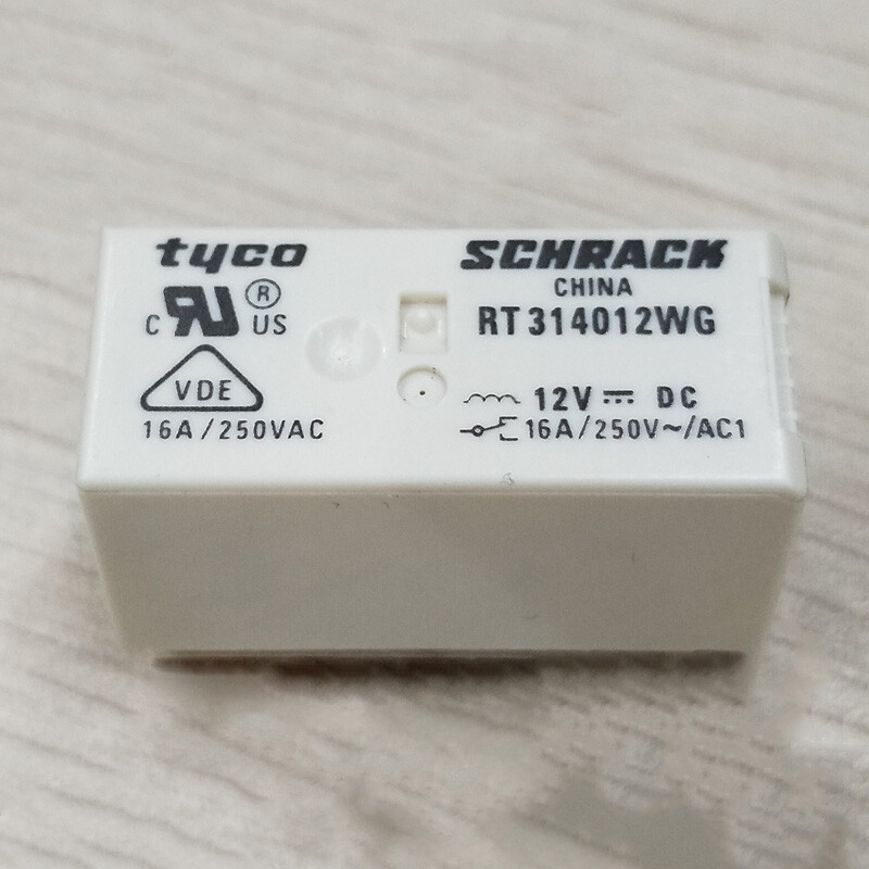1pc TYCO RT314012WG Power Relay 12VDC 8Pin 16A 250VAC | eBay