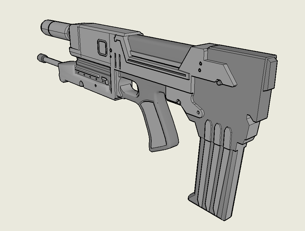 Westinghouse M95A1 Phased Plasma Rifle Replica - Terminator 2 Movie ...