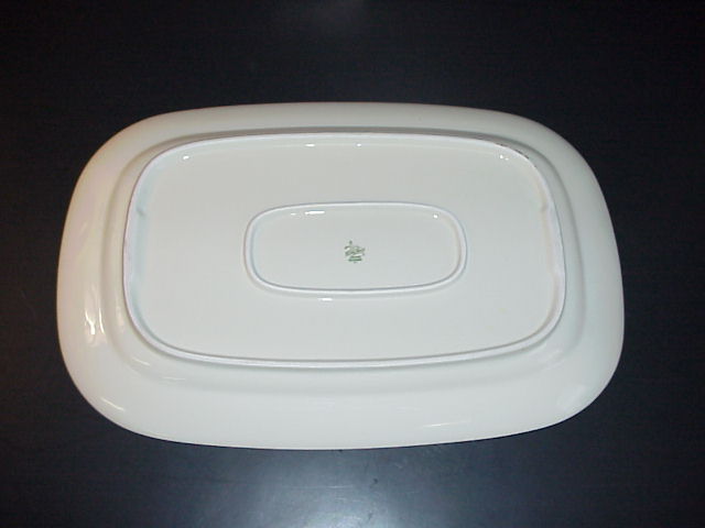 Hertel Jacob Large Serving Platter Bavaria Germany Gold Encrusted 15.5 ...