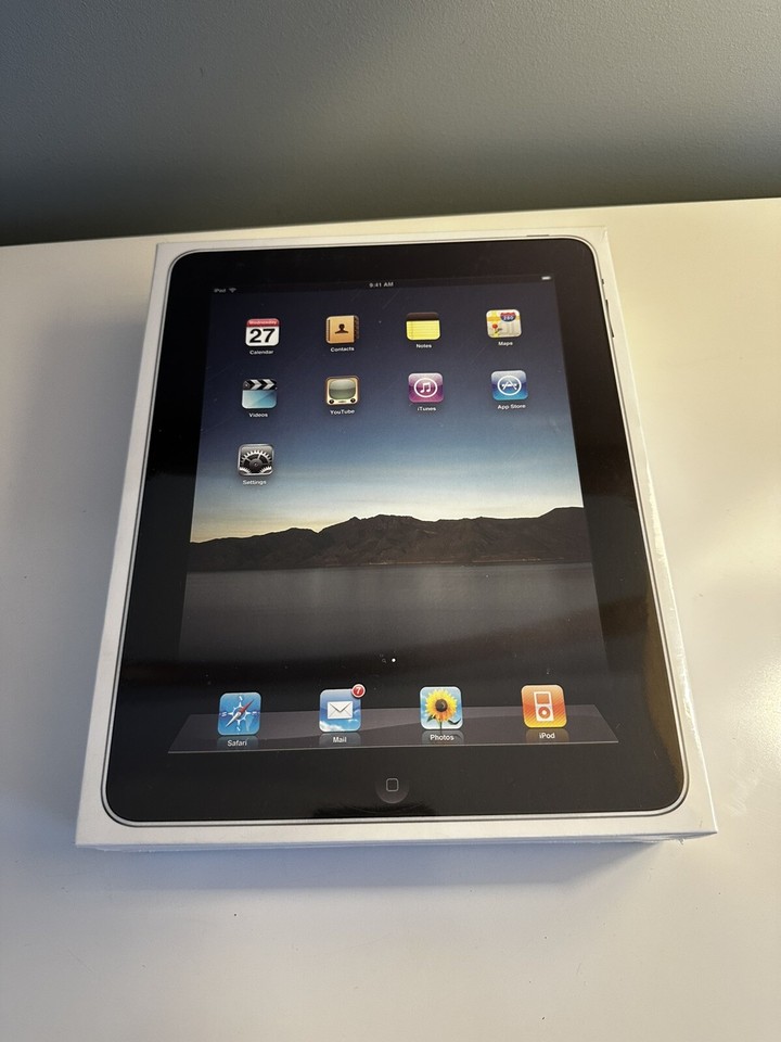 NEW Apple iPad 1st Gen !!! A1337 64GB, Wi-Fi, NEW IN BOX for collectors ...