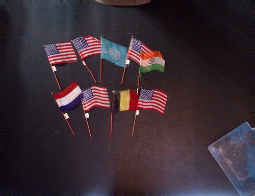 Vintage UN Flags Small USA Germany France | eBay
