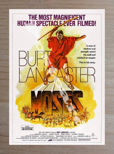 Historic Moses 1976 Movie Advertising Postcard | eBay Australia