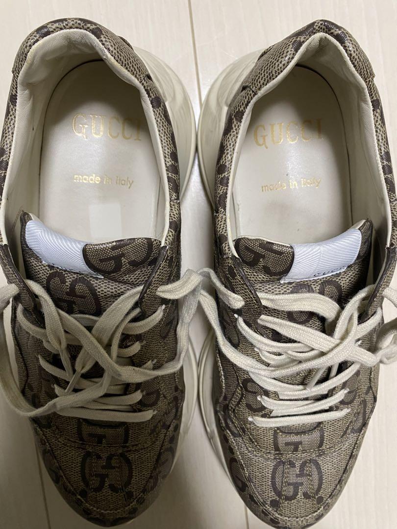 GUCCI 100th Anniversary Limited Edition Rhyton Sneaker GG Supreme ...