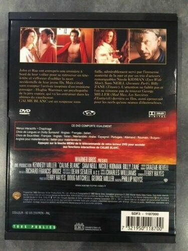 CALME BLANC - PHILLIP NOYCE - SAM NEIL - NICOLE KIDMAN / film en DVD ...