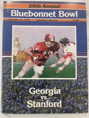 20th Annual Bluebonnet Bowl- December 31, 1978 Official Gameday Program ...
