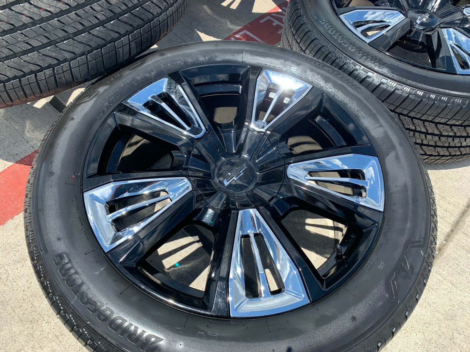 22" Chevy Tahoe Silverado Suburban RST OEM wheels rims 96951 2023 2024 ...