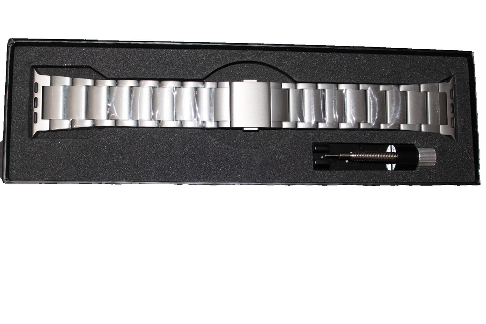 APPLE IWATCH TITANIUM ULTRA 2 NEW BAND-49 MM -NIB--SAVE 30% BLACK ...