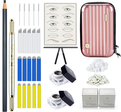 Microblading Kit, Microblading Supplies Kit with Microblade Eyebrow Pen ...