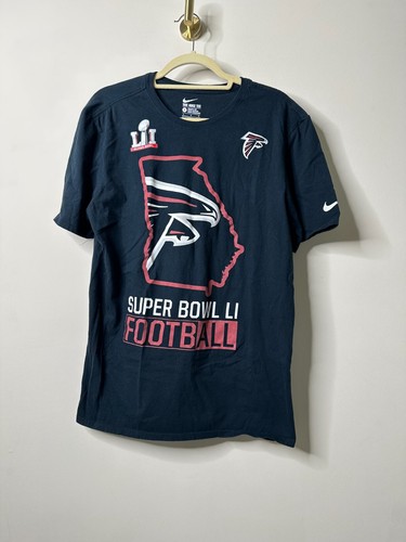 Nike Athletic Cut Superbowl LI Atlanta Falcons Shirt Large | eBay