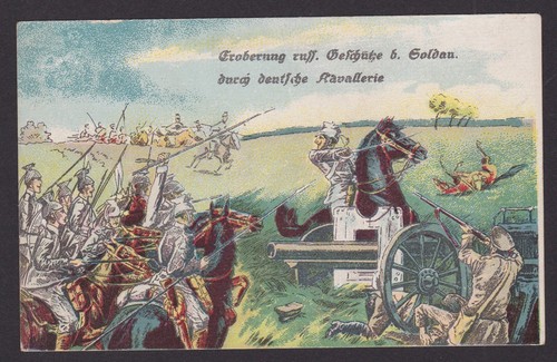 GERMANY, Postcard, German cavalry charge, Unposted | eBay UK