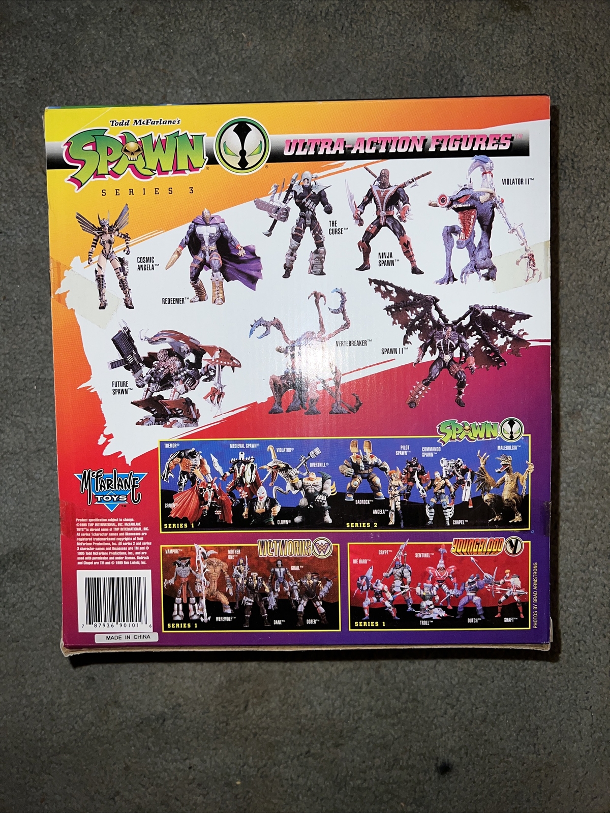 Spawn Red Violator VS Commando 2-pack Action Figures 1995 McFarlane MIB Gift Set for sale online ...