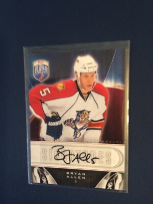 2008-09 Be A Player Bryan Allen Autographed Card | eBay