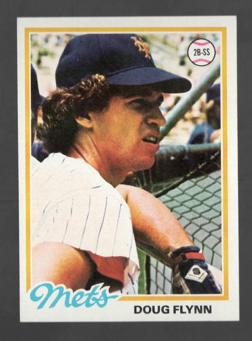 1978 Topps Doug Flynn New York Mets #453 Near Mint or Better | eBay