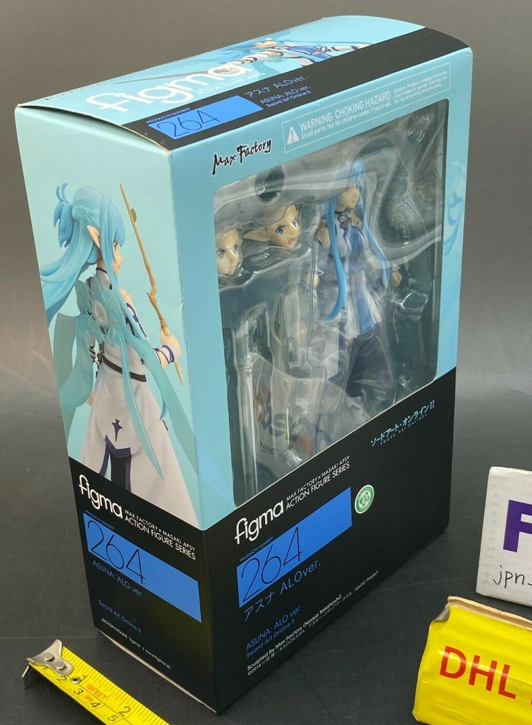 Asuna ALO figma 264 Sword Art Online II Action Figure MaxFactory 2015 ...