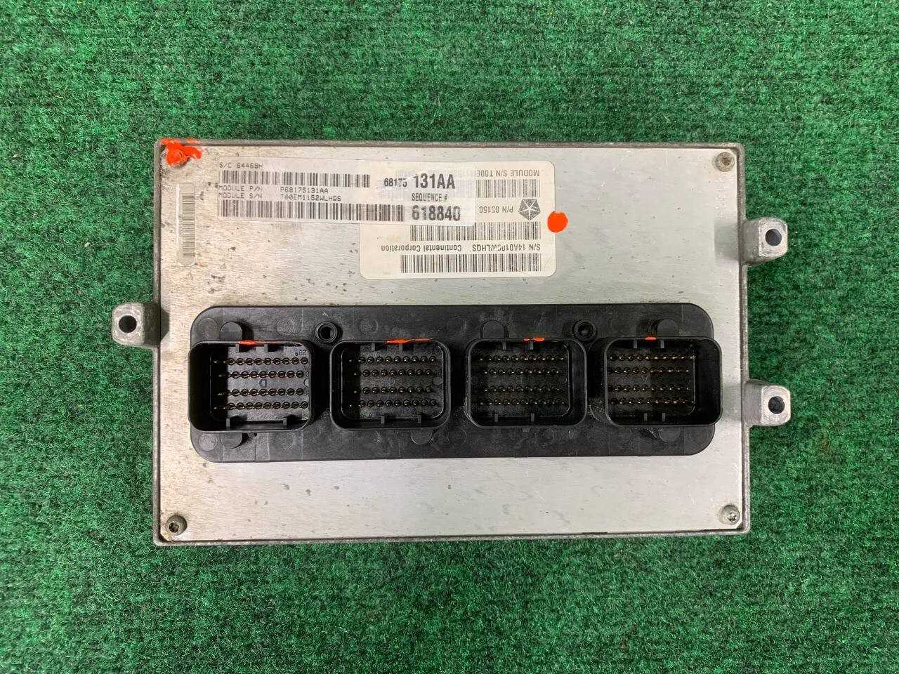 🛑 12-13 Jeep Grand Cherokee Dodge Durango Engine Computer Module ECM ...