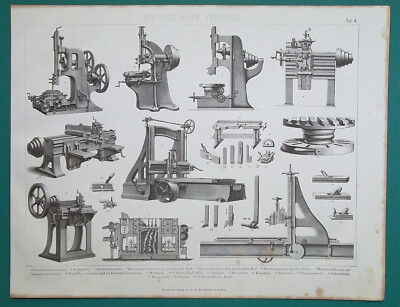 PLANING MACHINERY Filing Notching Planes Rabbit Router etc - 1870 ...