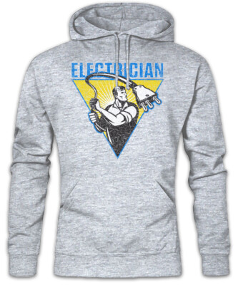 Electrician III Hoodie Kapuzenpullover Elektro Ingenieur Elektriker ...